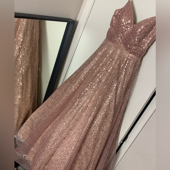Macy's | Dresses | Long Sprinkles Dress For Wedding And Dress Color ...
